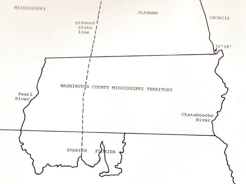 Washington County Mississippi Territory – Washington County History